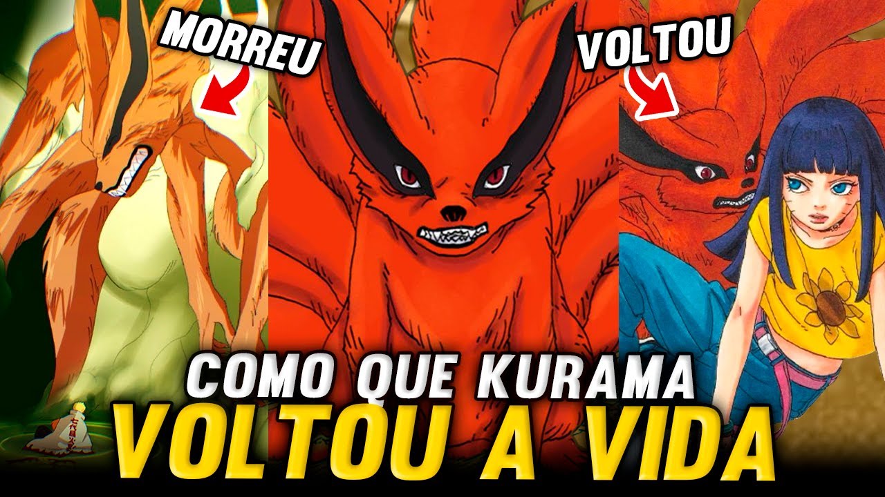COMO KURAMA VOLTA A VIDA EM BORUTO TWO BLUE VORTEX - YouTube