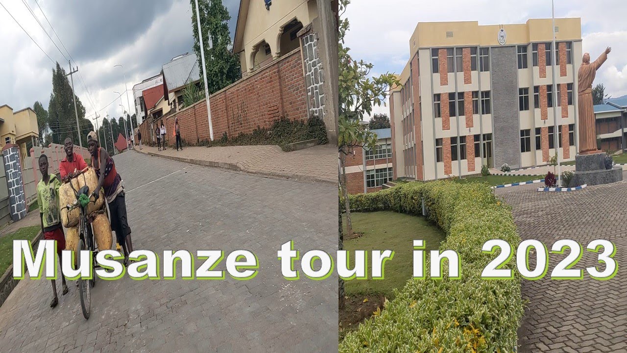 Incredible Musanze city tour far downtown 2023 - YouTube