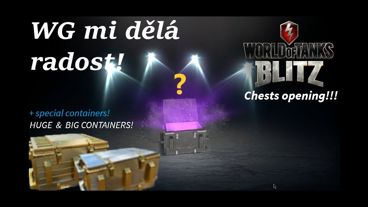 WoT Blitz - Opening containers #6 (+special containers) - YouTube