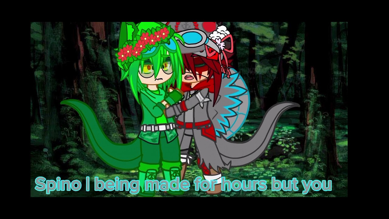 Jurassic world/park [spino x bull rex] Gacha club - YouTube