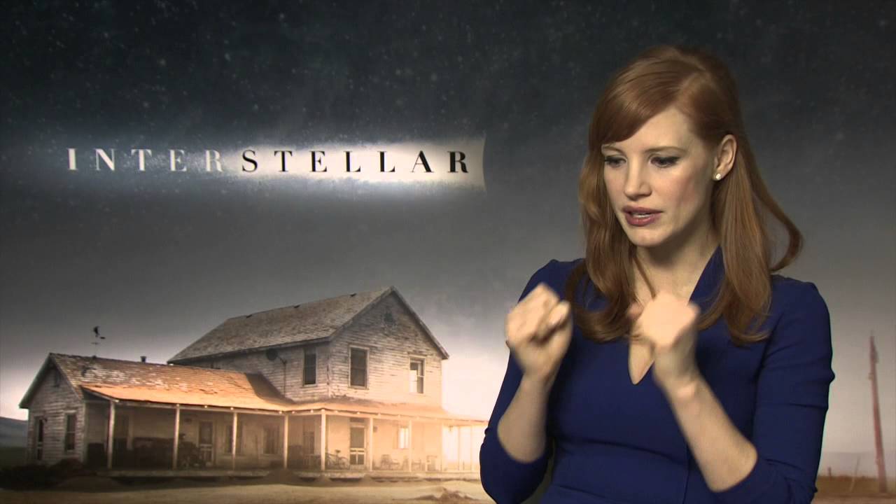 Jessica Chastain Interview Interstellar With Sean Munsanje - YouTube