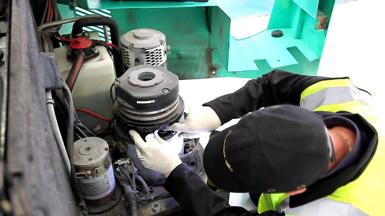 Reach Forklift Truck Pre-delivery Inspection Check - YouTube