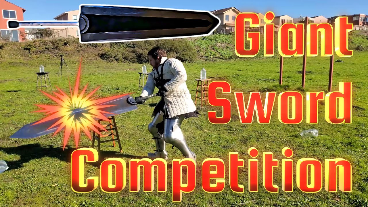 Giant Sword Competition The Dragonslayer Challenge #giantsword # ...