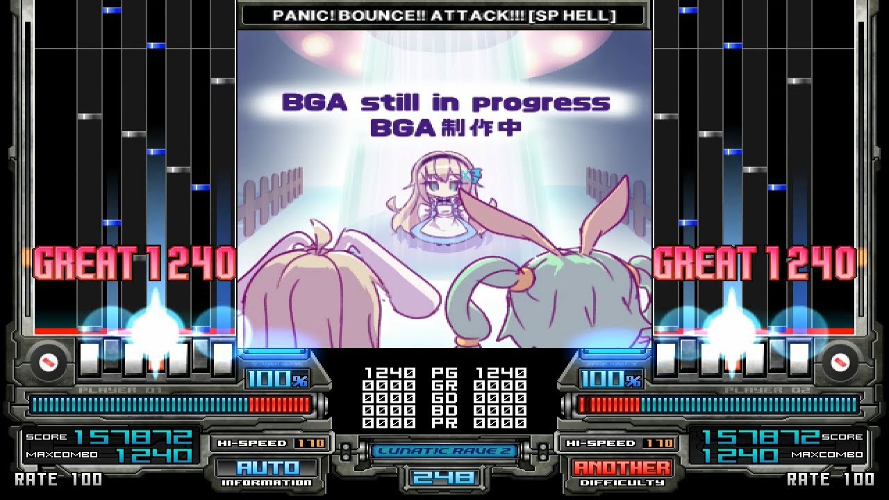 [BMS] PANIC! BOUNCE!! ATTACK!!! / ptar124 BGA: Yumemochi - YouTube