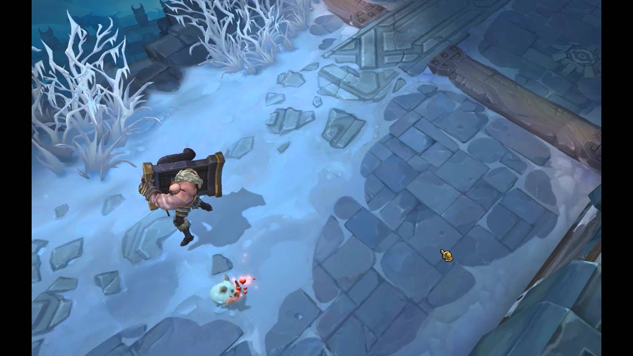 League of Legends PBE: Braum Poro Interaction - YouTube