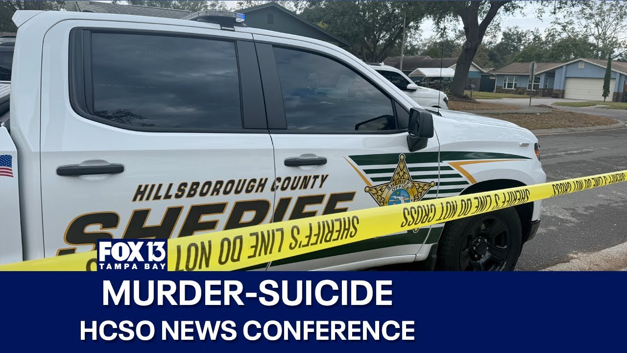 HCSO news conference on murder-suicide in Lutz - YouTube