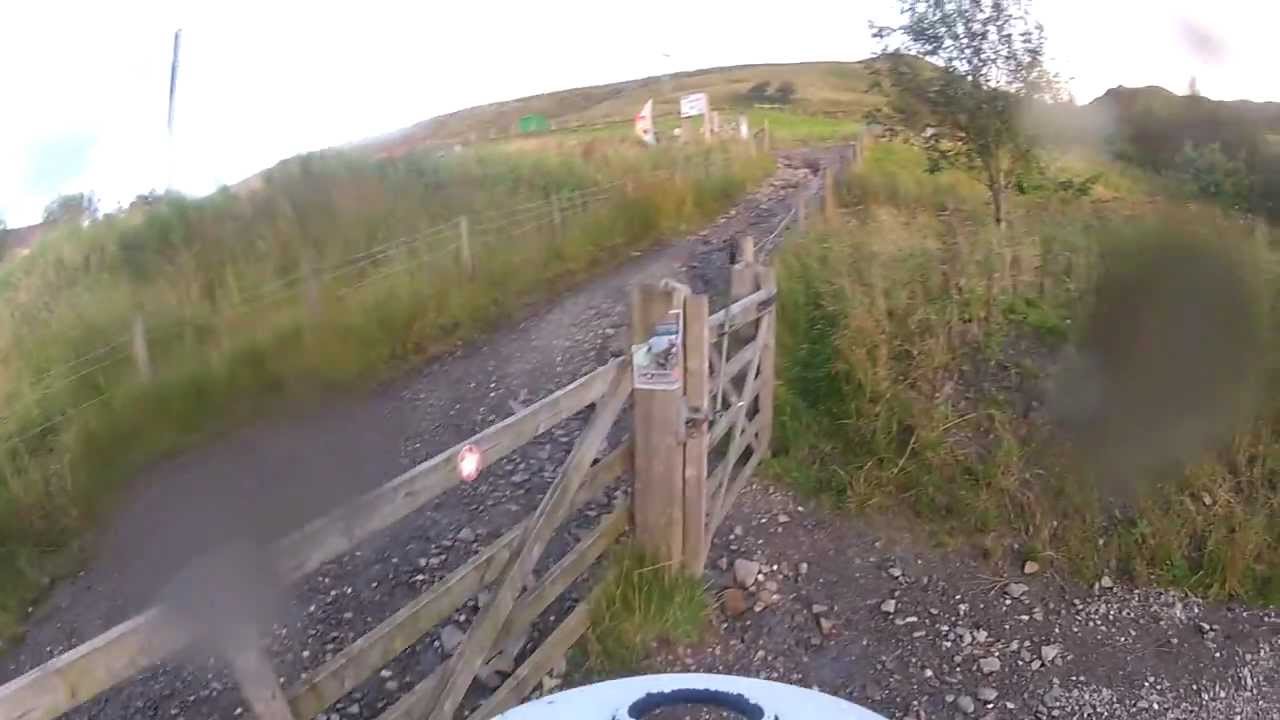 Lee Quarry Red Route Mountain bike Lap - YouTube