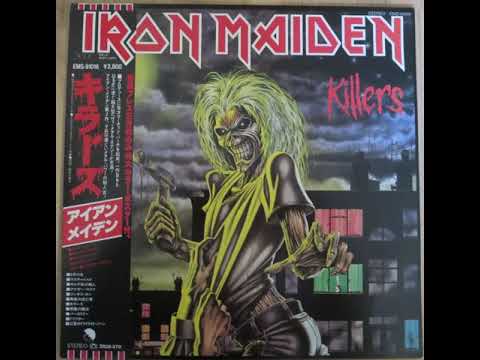 Iron Maiden ‎– Killers Japan 1st pressing Vinyl LP rip