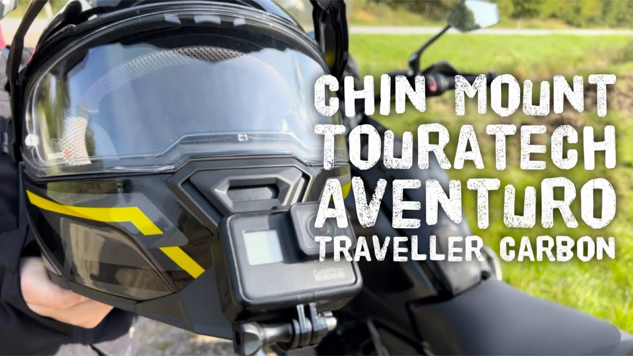 GoPro Chin Mount pro Touratech Aventuro Traveller Carbon - YouTube