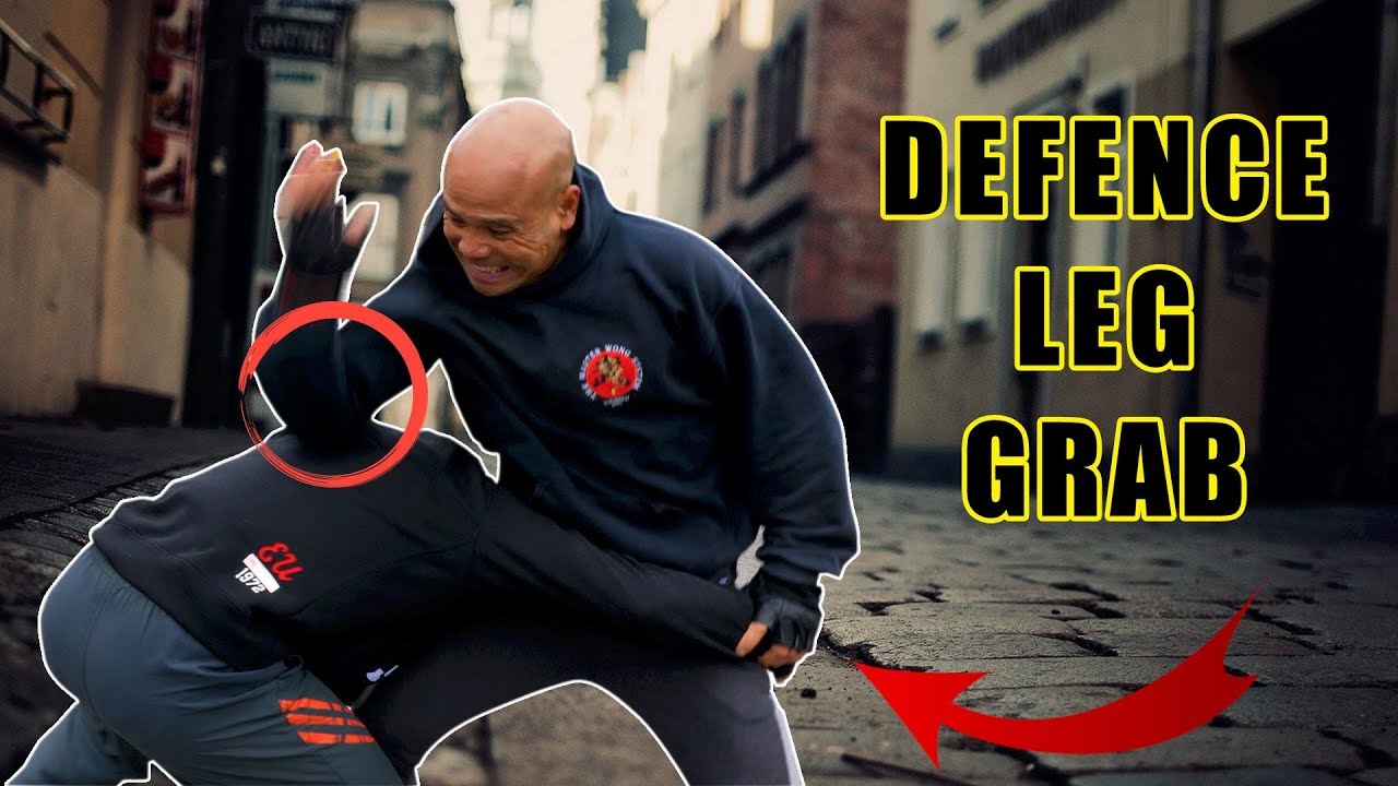 How to defence leg grab in street fight | Street Fight - YouTube