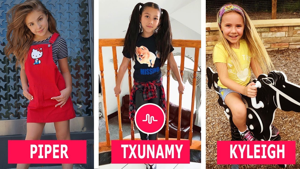 Funny Piper Rockelle vs Txunamy vs Kyleigh Nichole (Cute Girls Battle ...