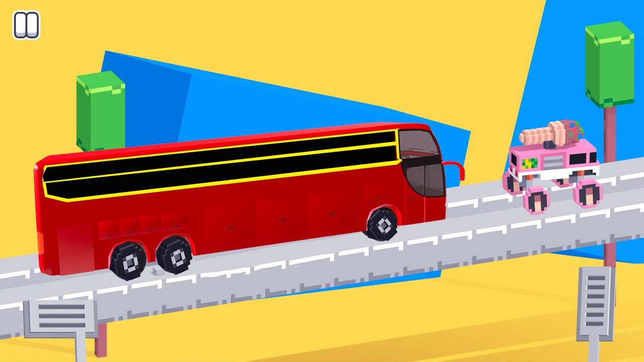 Fancade Faraway Odd drive, Crazy BUS Driver 2 Levels Gameplay Android ...