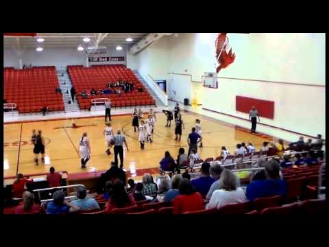 Allison Tackett (#23, black jersey) Bauxite vs. Benton Harmony Grove ...