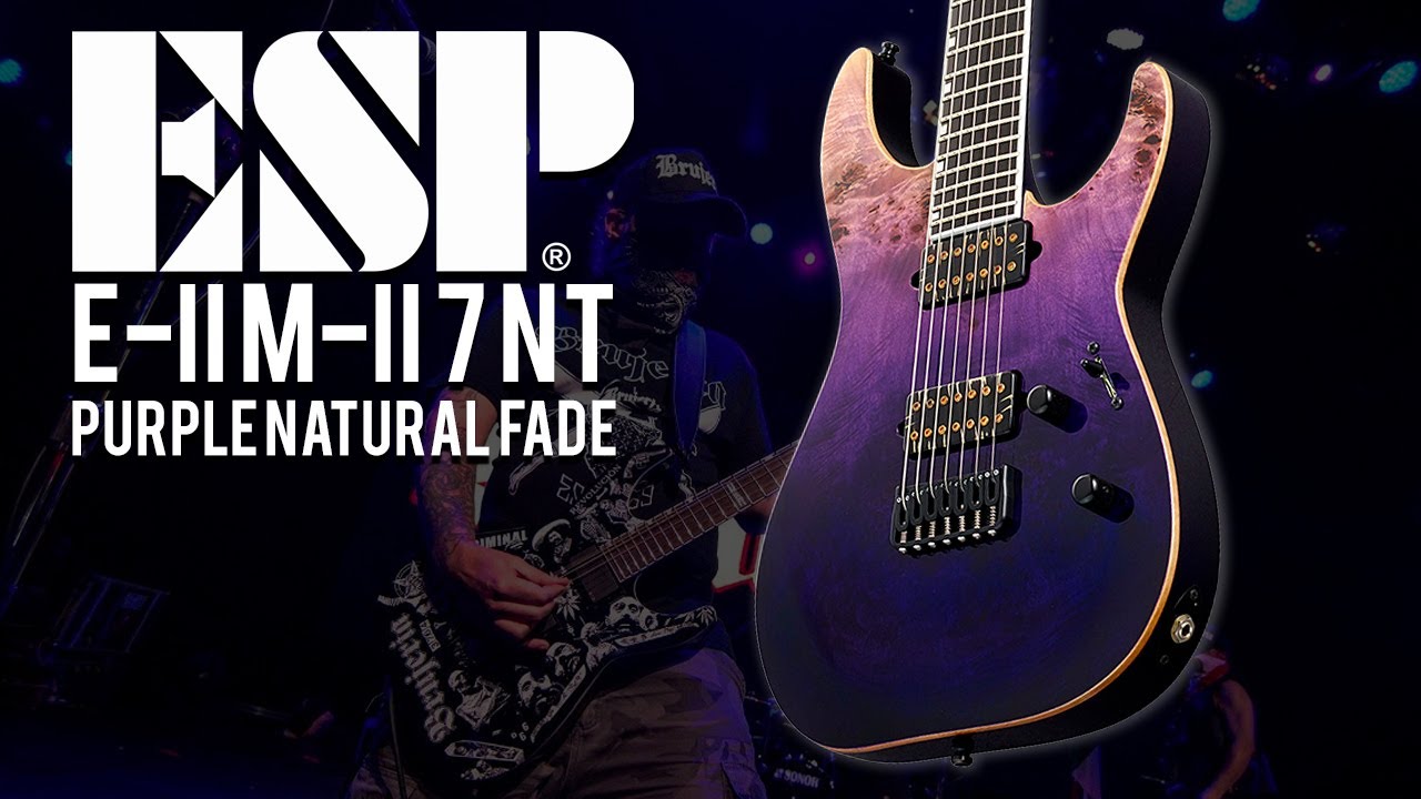 ESP E-II M-II 7-String Play Through - YouTube