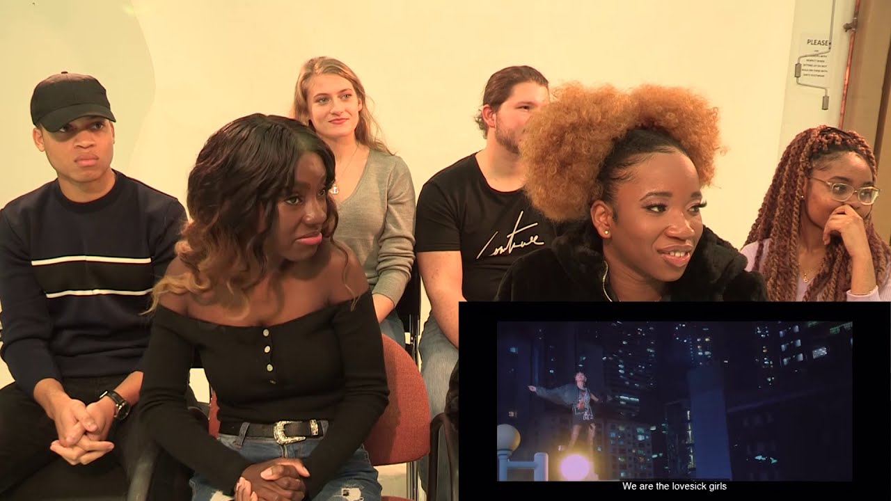 Our British Non Kpop Friends react to BLACKPINK – ‘Lovesick Girls’ M/V ...