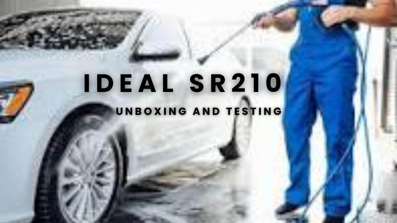 2200WATT (IDEAL IDSR210) CAR WASHER UNBOXING AND PRESSURE TESTING|call ...