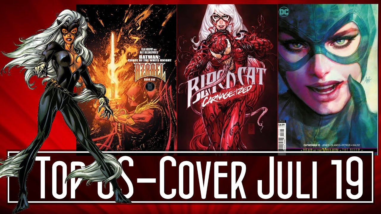 Meine Top US-Comic-Cover Juli 2019 - YouTube