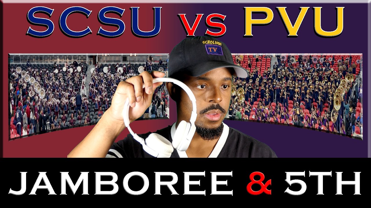 2025 Celebration Bowl Band Battle | SCSU Marching 101 vs PVAMU Marching ...