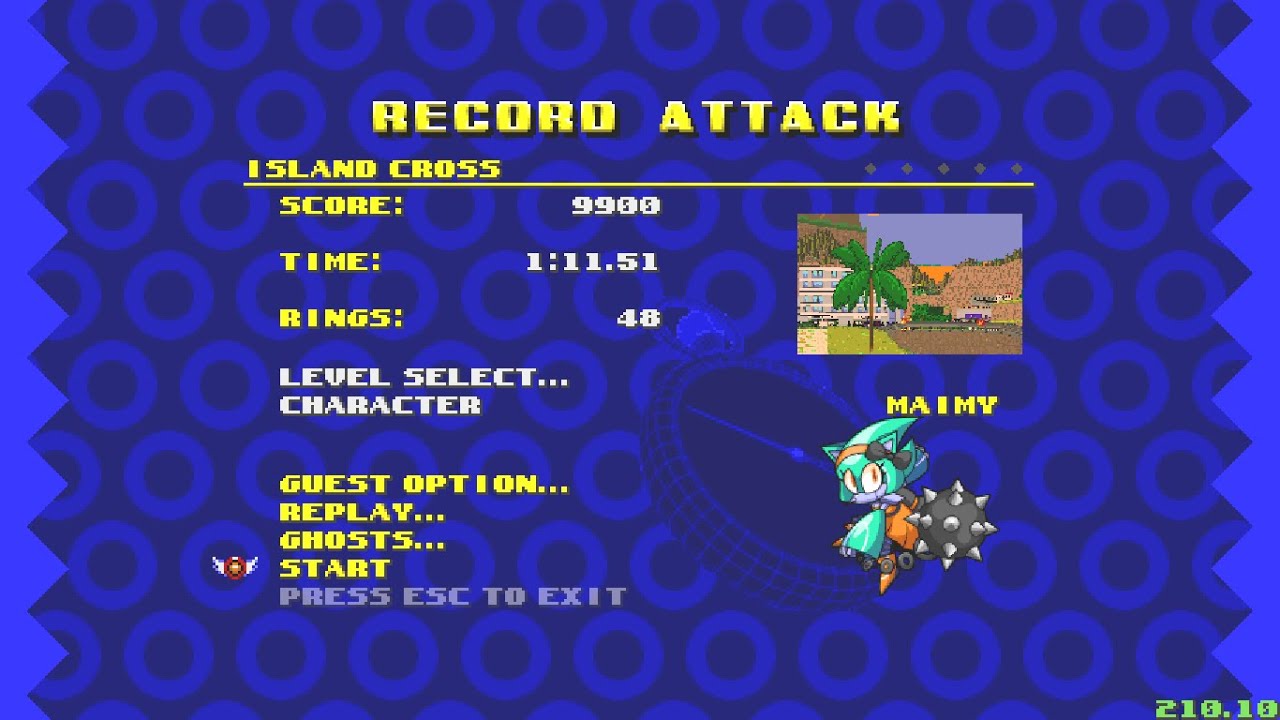 SRB2 - Island Cross PB: 1"11"51 - YouTube