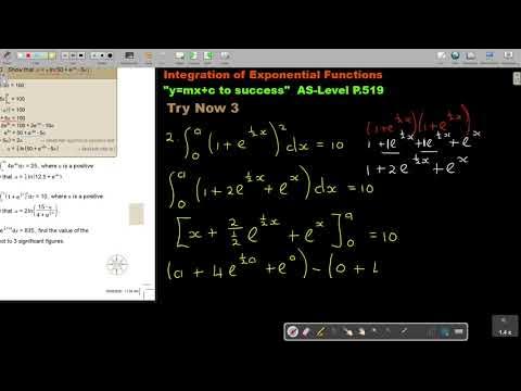 12 3 Further Integration Integration of Exponential Functions Part 3 ...