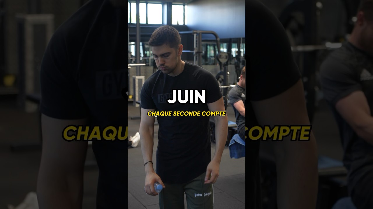 Juin, chaque seconde compte #motivation #fitness - YouTube