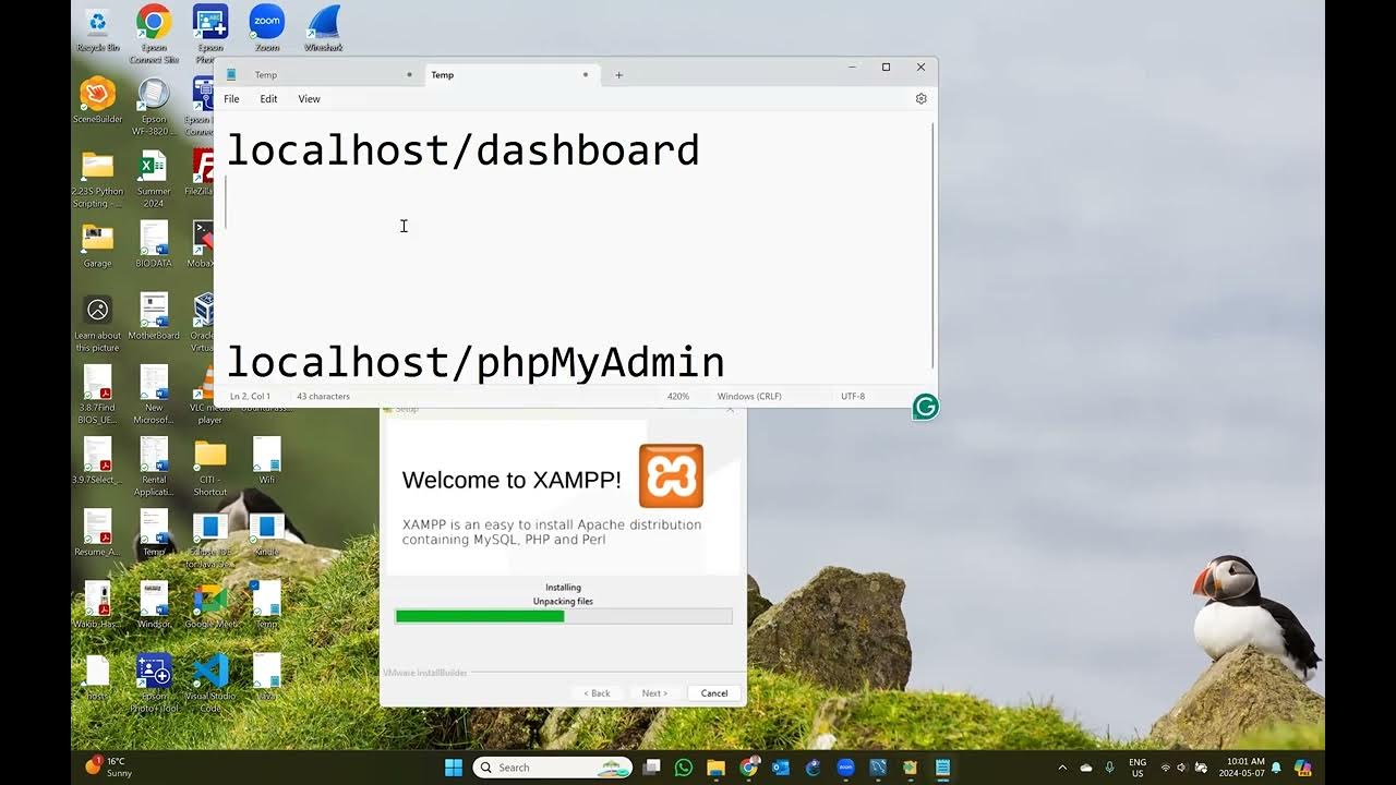 Install XAMPP and MySQL Workbench Part2 - YouTube
