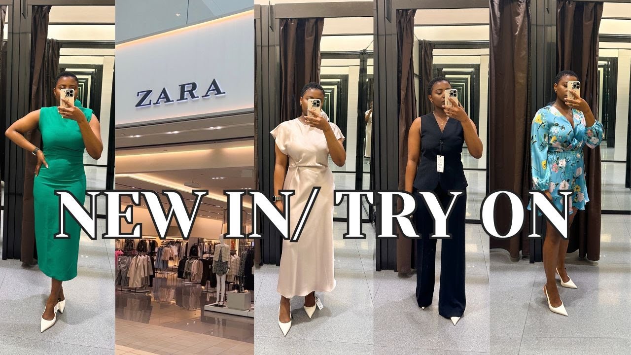 Zara Shopping and Try On Vlog | Shopping In Zara After Over A Year ...
