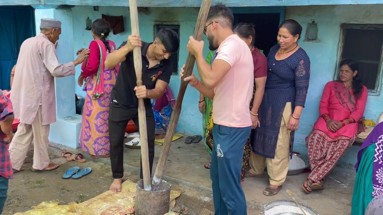 पहाड़ी कल्यो | अरसे | arse sweet | full recipe of arsa | uttarakhand ...