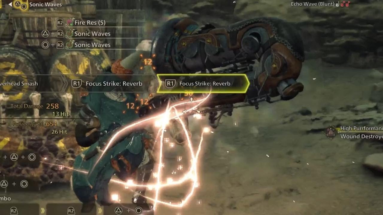 Monster Hunter Wilds Beta Hunting Horn FOCUS STRIKE: Reverb - YouTube