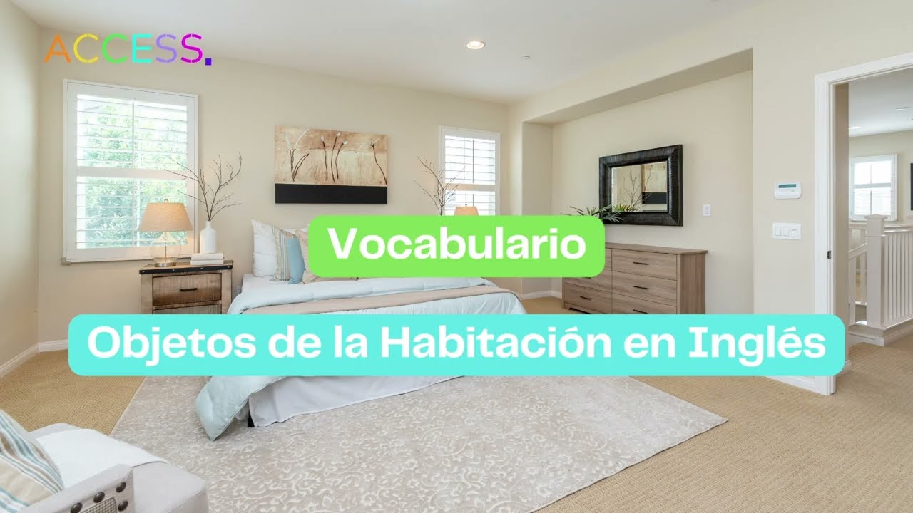 Aprendizaje Del Vocabulario Del Dormitorio 22 Spanish Bedroom