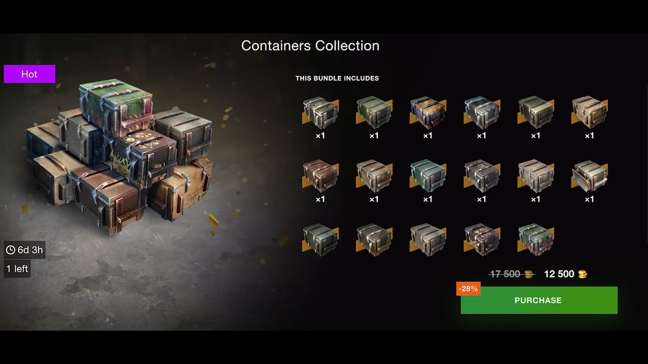 Containers Collection Opening | World of Tanks Blitz - YouTube