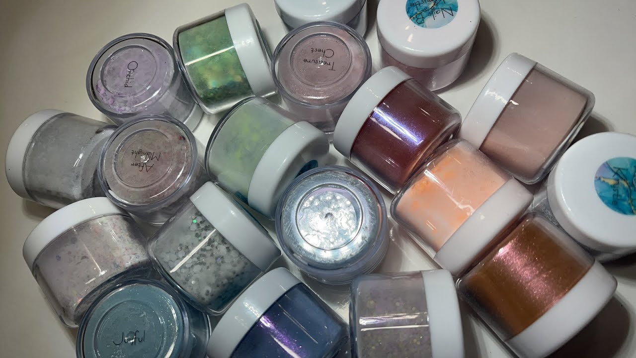 LIVE 🎬 New Glitter Acrylic Collection- What Colors Do You Wanna See?😍 ...