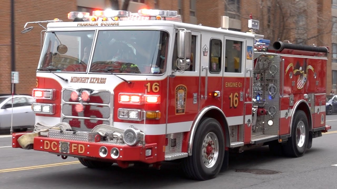 DCFD Engine 16 Responding - YouTube