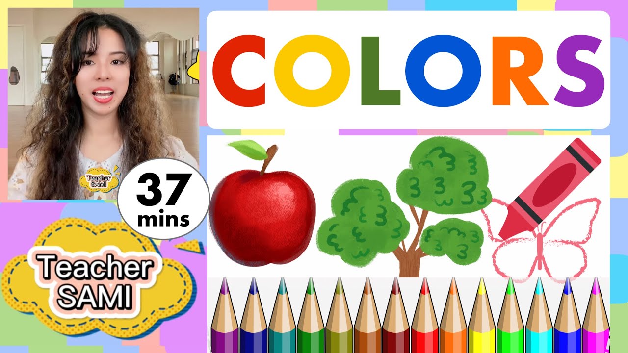 Learn Colors |Colors for KIDS | Teacher SAMI - YouTube
