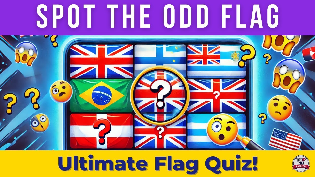 Can You Spot the Odd Flag Out? 🌍🔥 Ultimate Flag Quiz Challenge! - YouTube