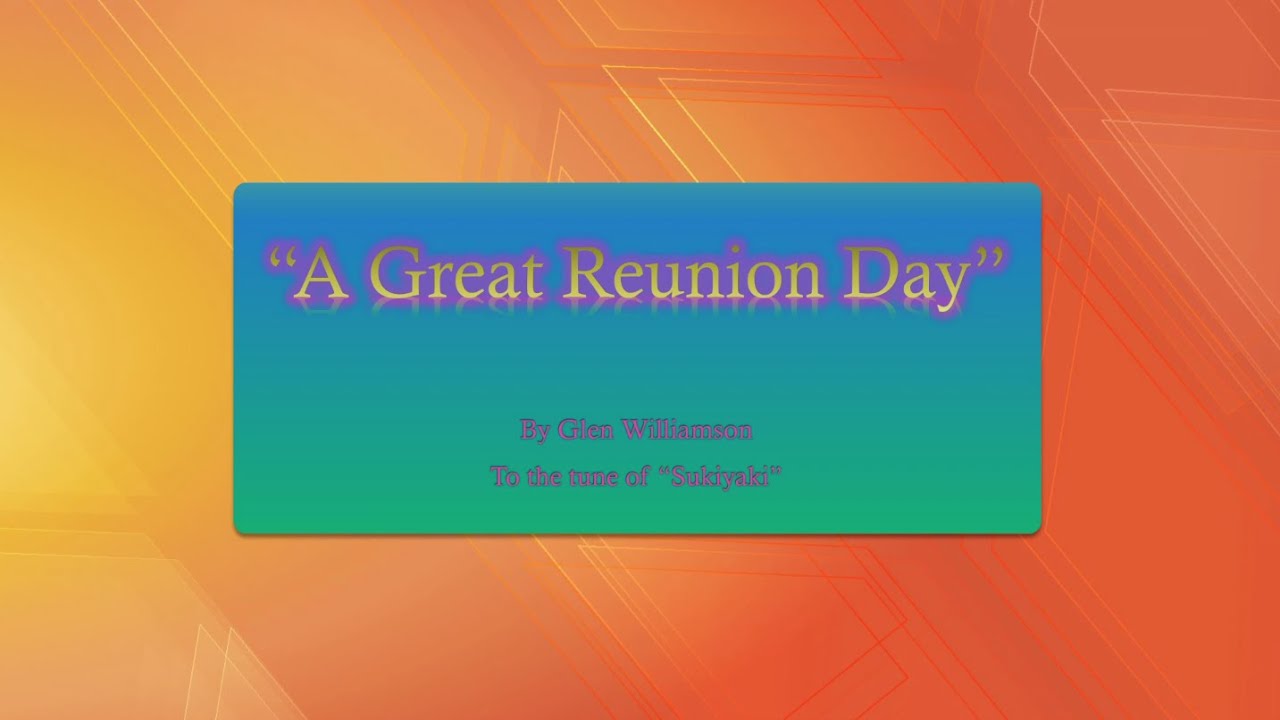 Great Reunion Day- 2nd Edition - YouTube