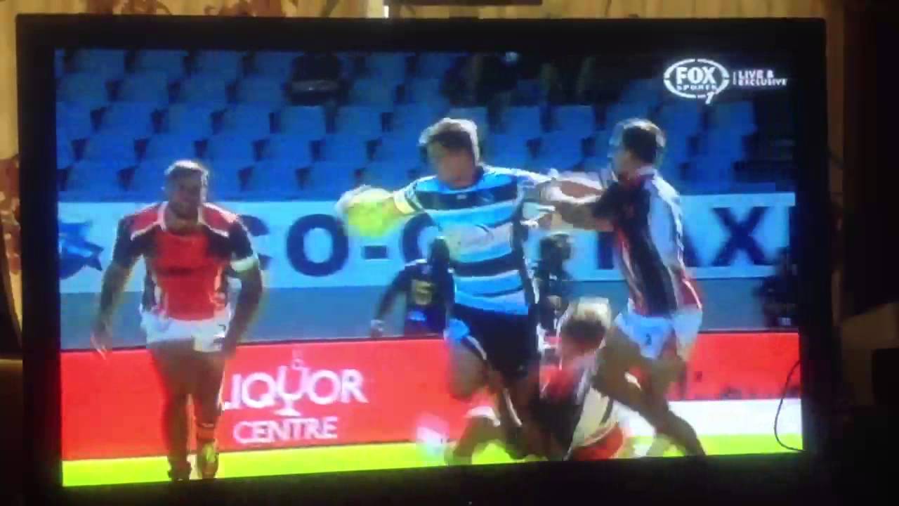 Sam Tagataese try cronulla sharks vs west tigers Auckland Nines - YouTube