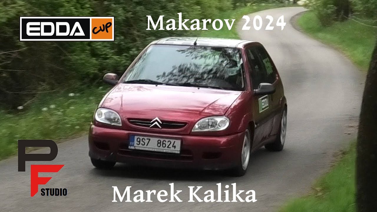Marek Kalika - Citroen Saxo VTS - EDDA CUP Makarov 2024 - YouTube