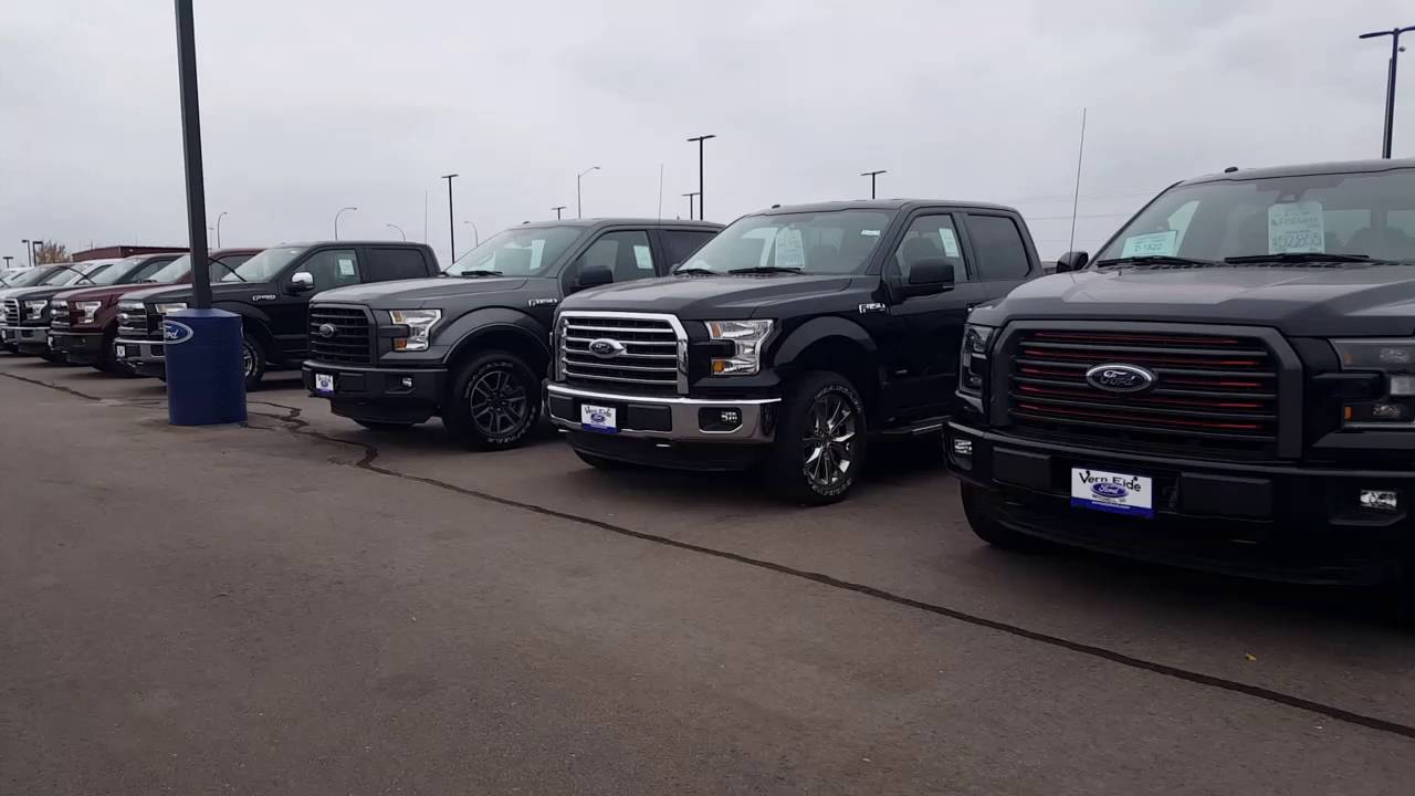 Truck Selection at Vern Eide Ford Mitchell SD 10-18-2016 - YouTube