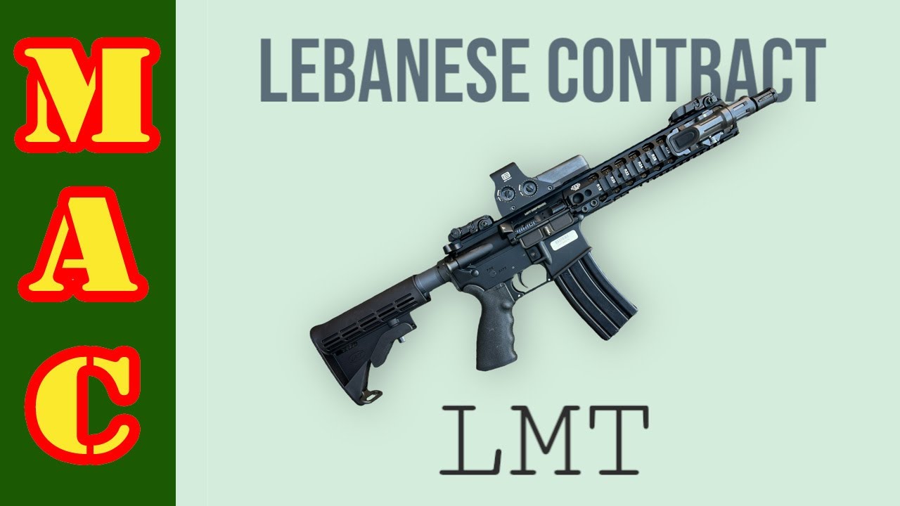 LMT Lebanese Contract AR15 - A Rare AR for sure! - YouTube