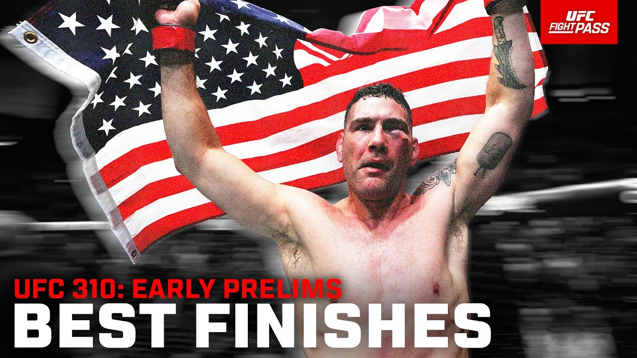 UFC 310 Early Prelims: Best Finishes - YouTube