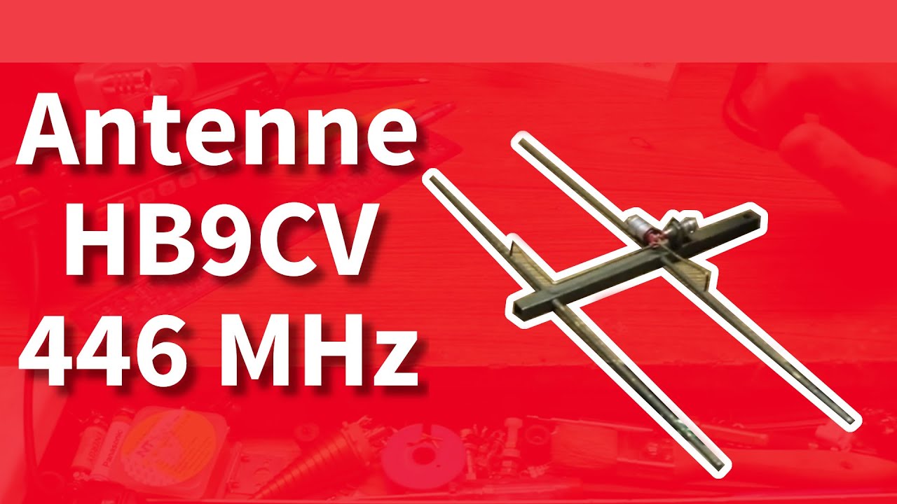 Présentation d'une antenne HB9CV 446Mhz - YouTube