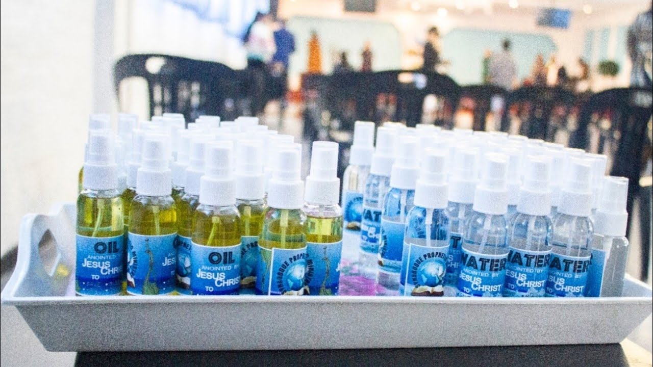 The power of ANOINTING WATER - YouTube