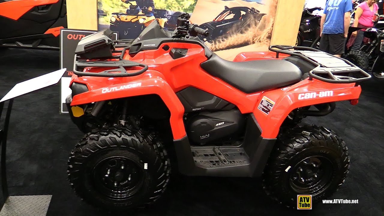 2018 Can Am Outlander 450 Recreational ATV - Walkaround - 2017 ...