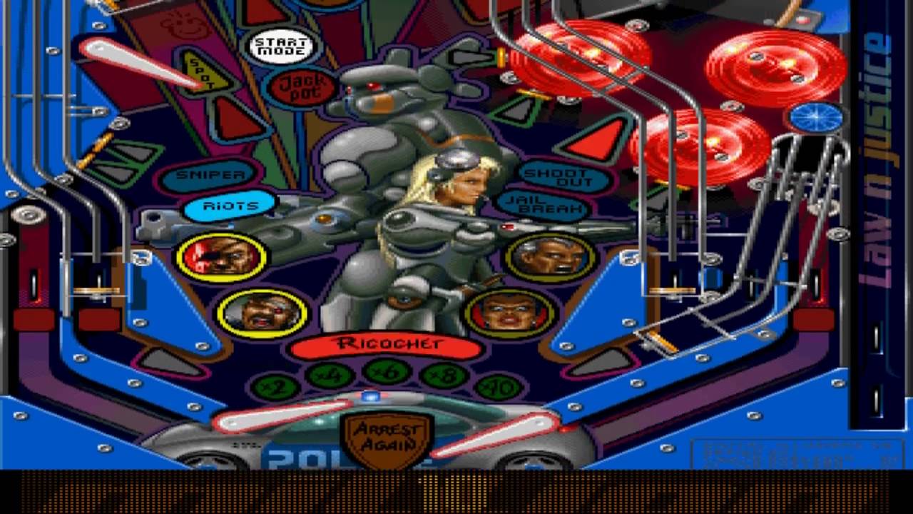 Pinball Illusions - Law 'n Justice - DOS - High Score - YouTube