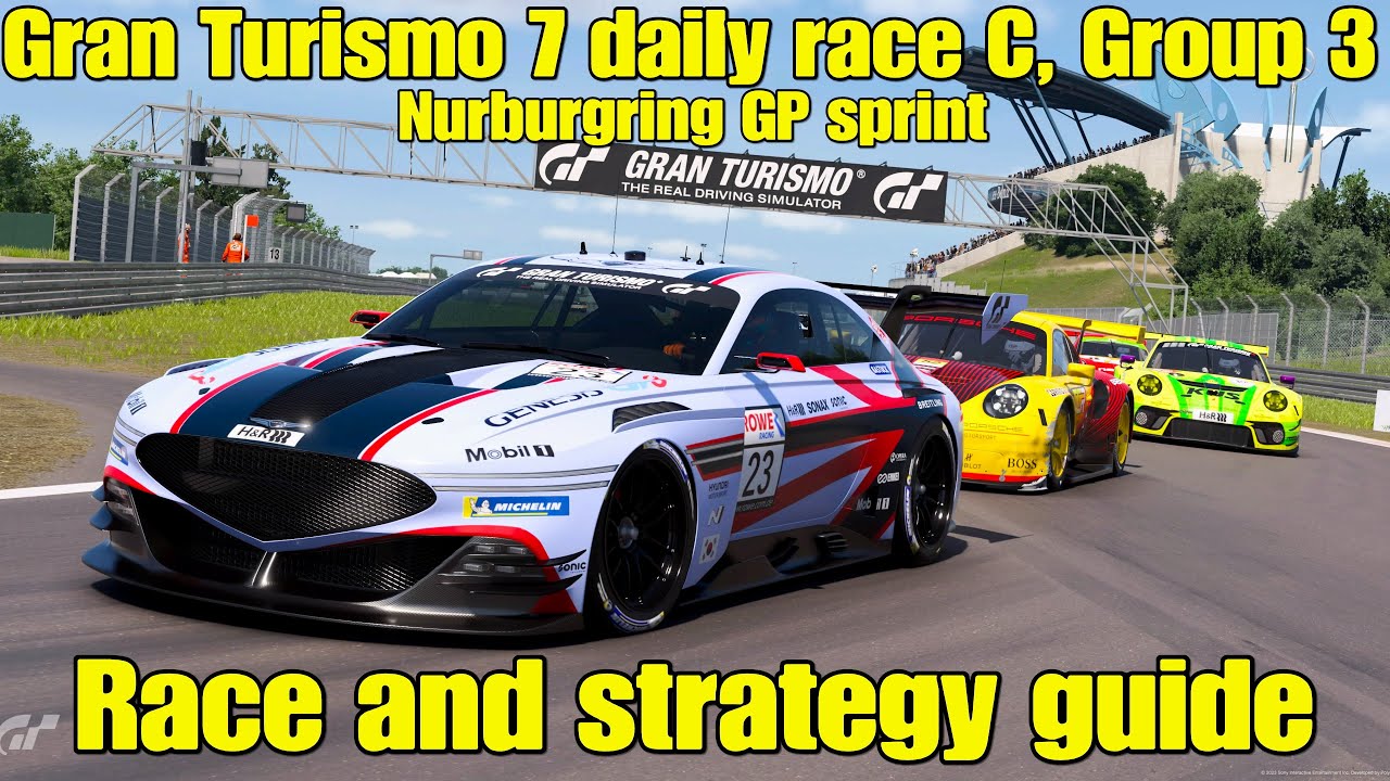 Gran Turismo 7 daily race C race and strategy guide...Nurburgring GP ...