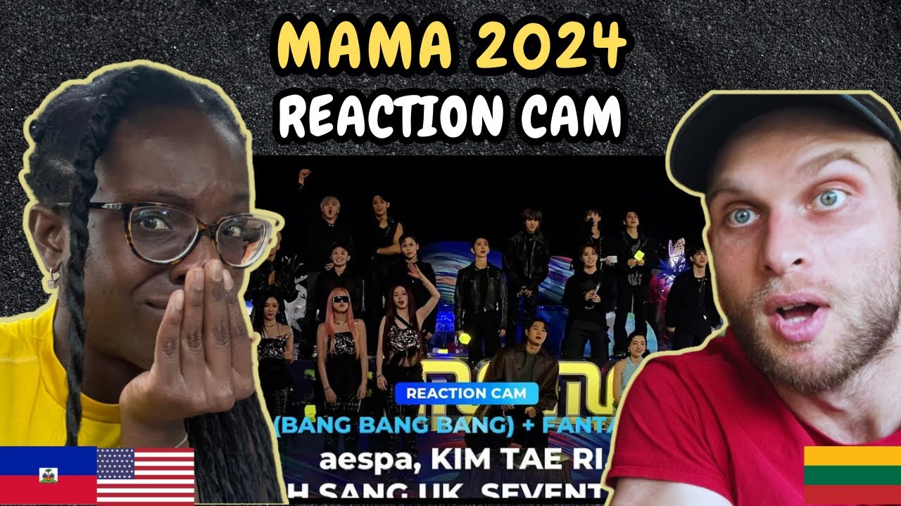 REACTION TO 2024 MAMA REACTION CAM ♬ 뱅뱅뱅 (BANG BANG BANG) + FANTASTIC ...