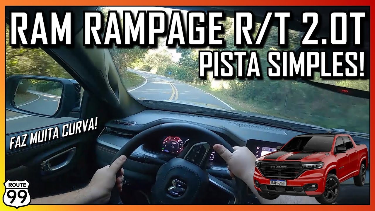 RAM RAMPAGE mostra TUDO que é capaz na PISTA SIMPLES!!! - YouTube