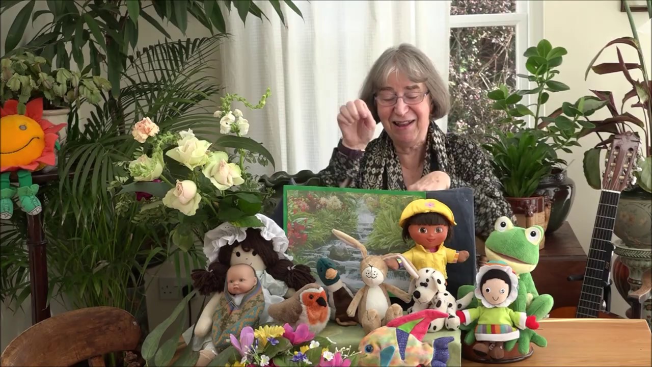 Can you hop like a rabbit? - an action rhyme - YouTube