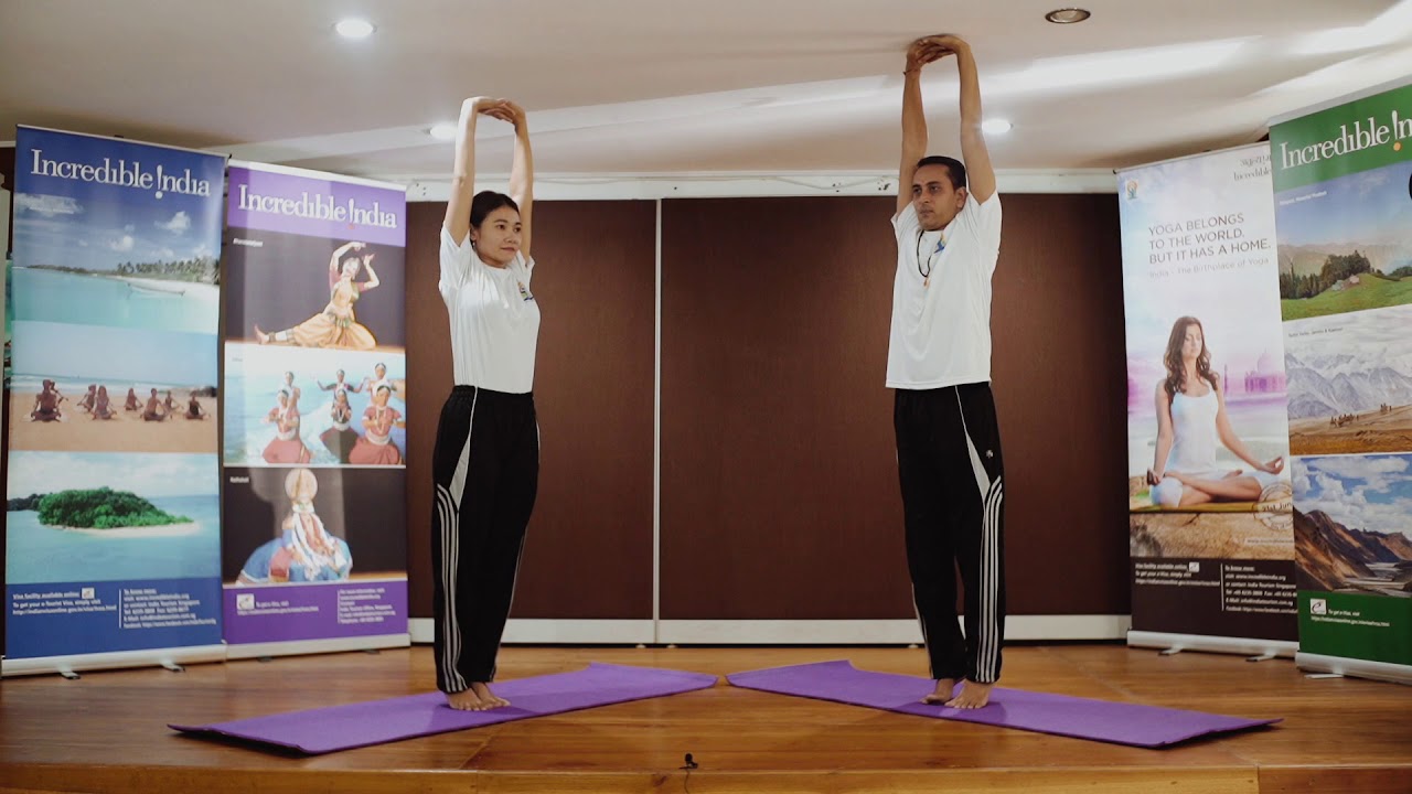 Common Yoga Protocol - YouTube